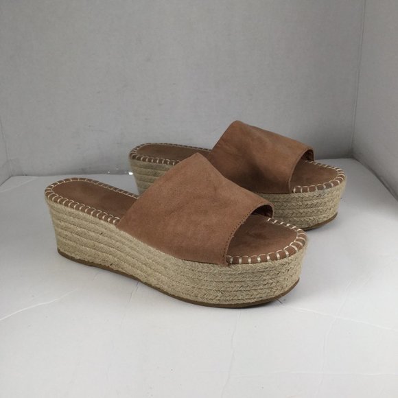 BAMBOO | Shoes | Bamboo Wedge Platform Sandal Size 9 Tanbrown | Poshmark